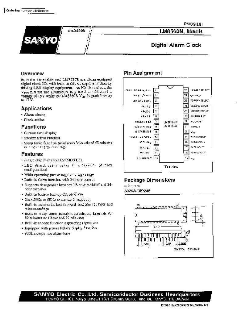 LM8560 | PDF