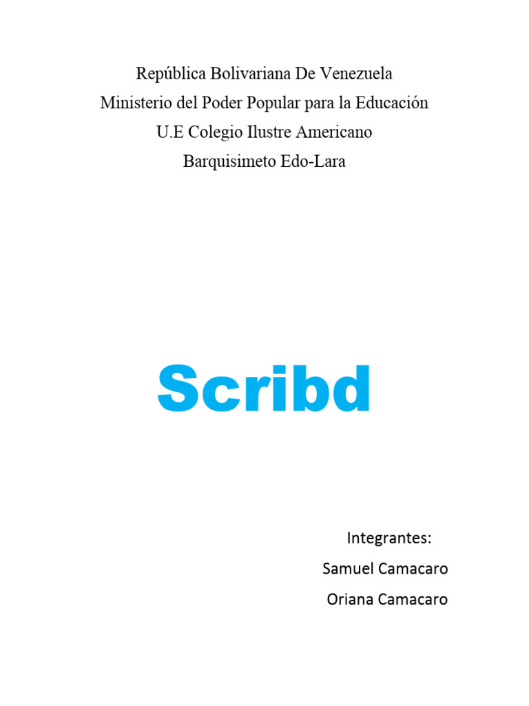 Scribd | PDF | Scribd | Informática