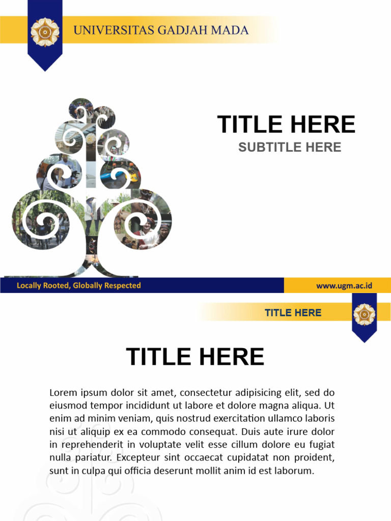 Template Presentasi | PDF