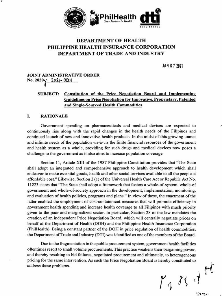 Price Negotiation Board Guidelines | PDF | Medical Device | Procurement