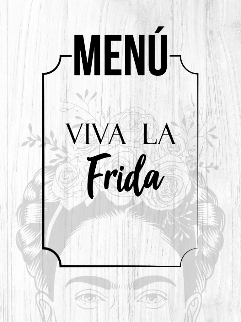 Menu Digital Viva La Frida | PDF