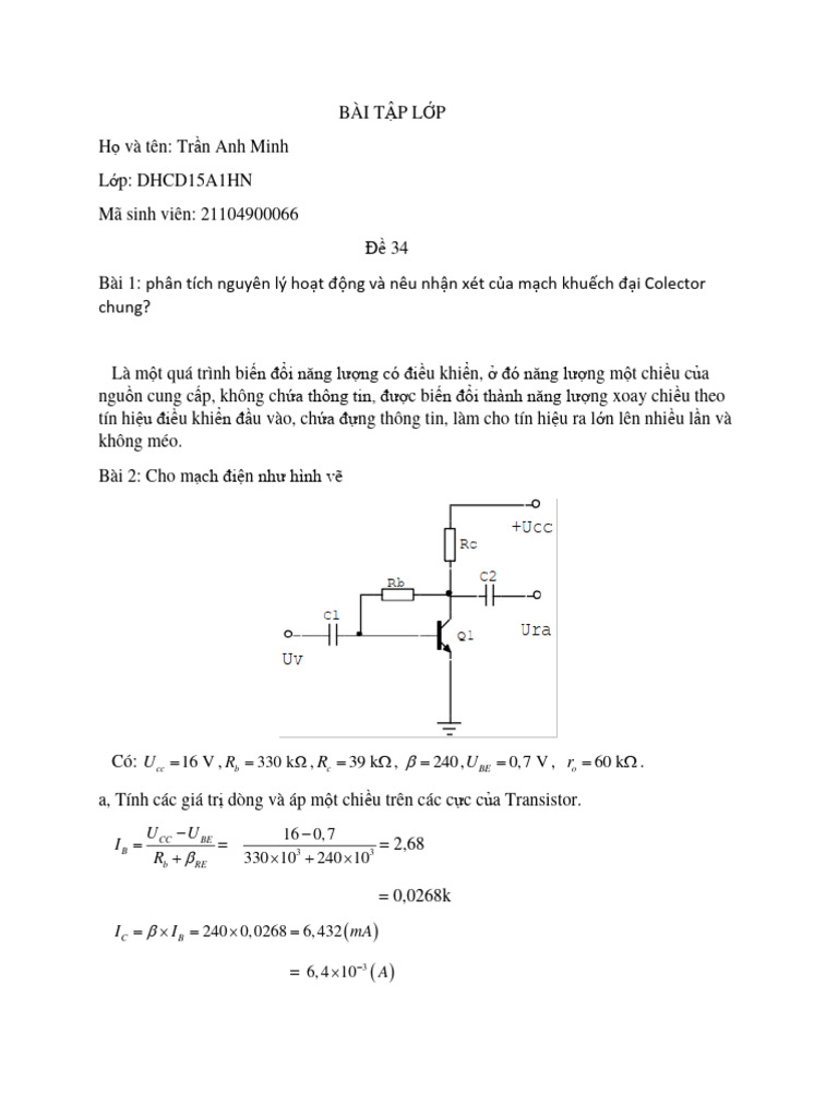 BTL Trần Anh Minh | PDF
