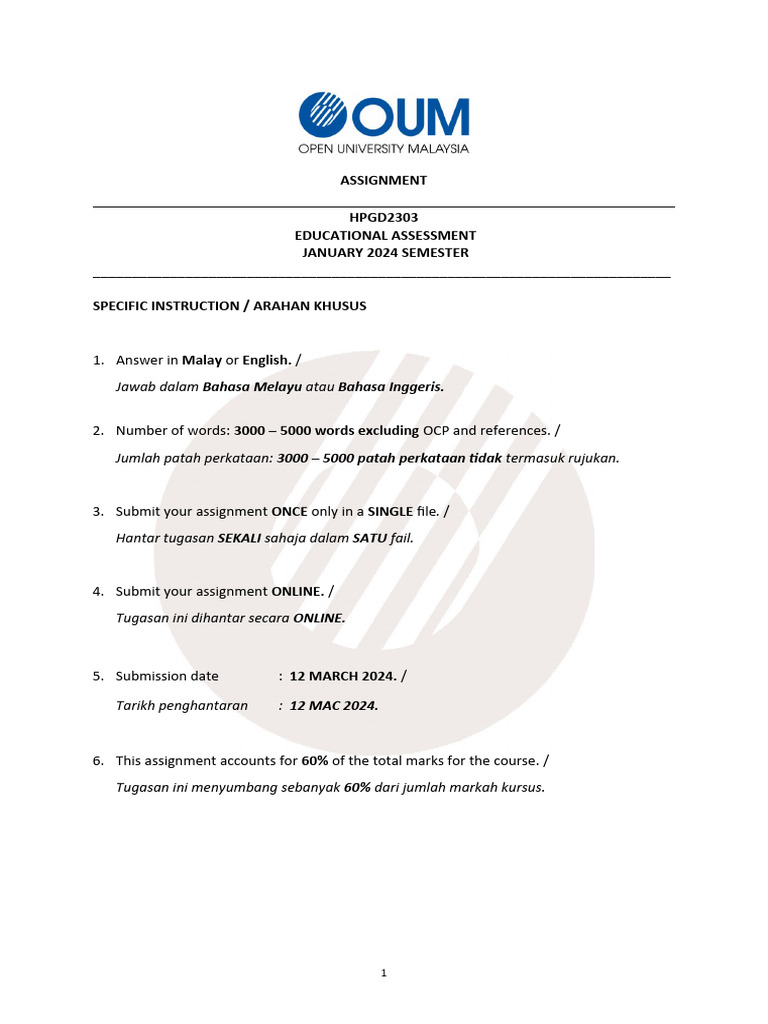 Soalan Assignment | PDF | Multiple Choice | Evaluation Methods