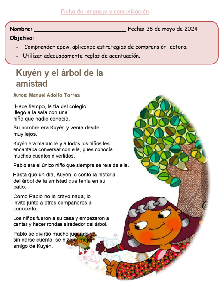 Comprensión Lectora Epew | PDF | Lingüística | Fonología