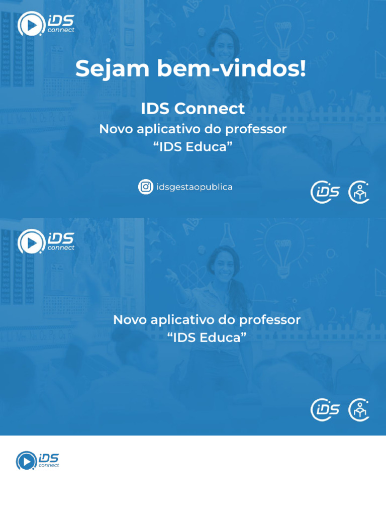 IDS Connect - APP Professor | Download grátis PDF | Informática