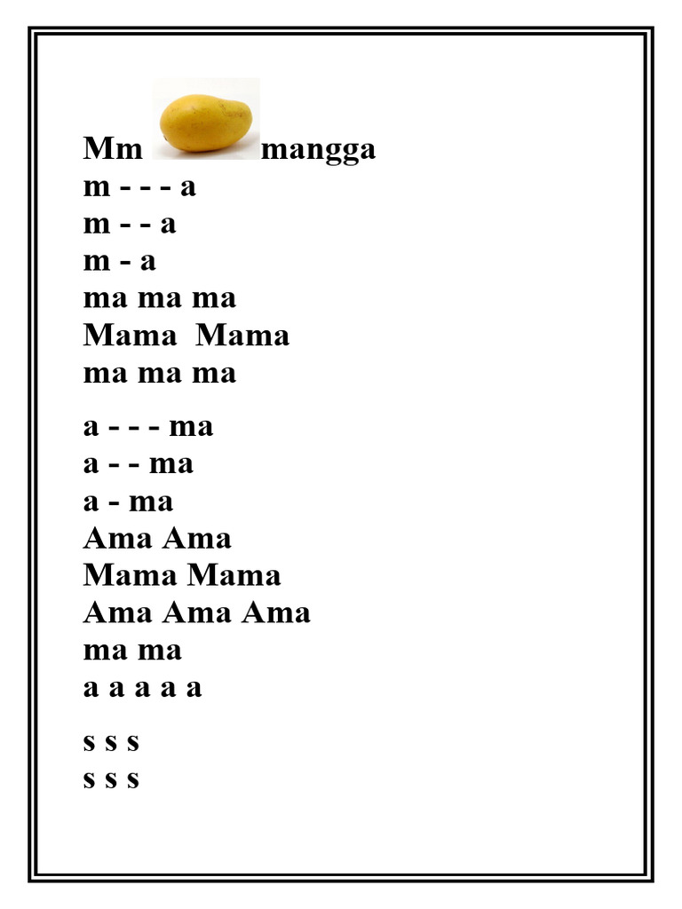 Magsanay Bumasa Marungko Approach | PDF