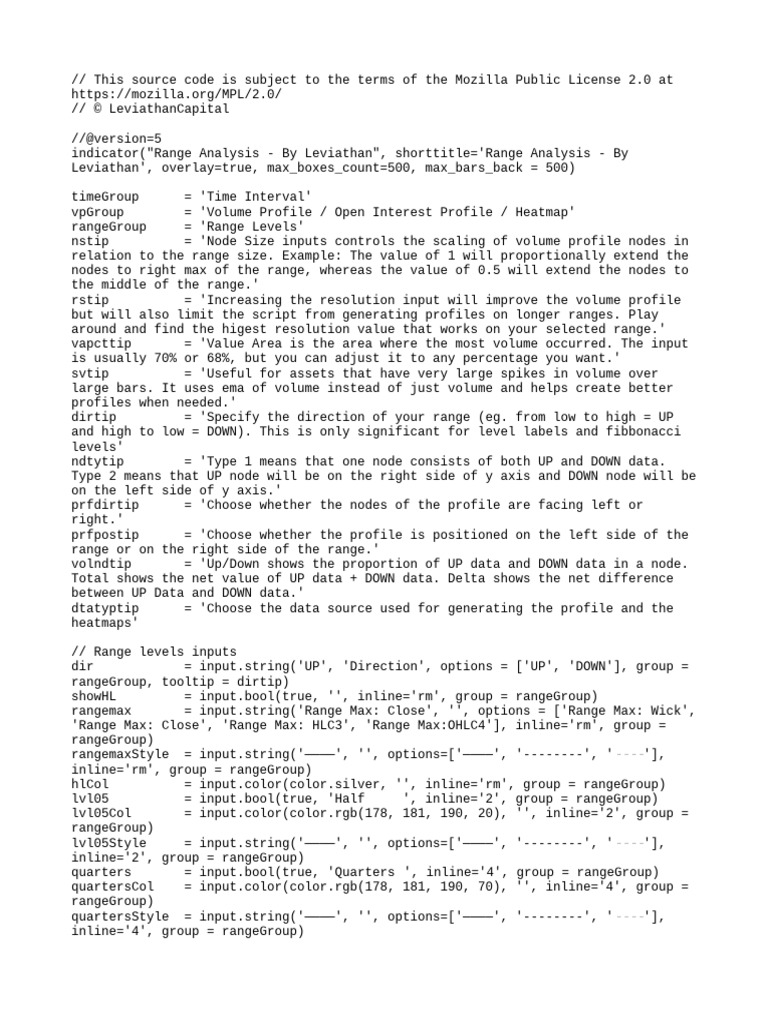 Volume Profile | PDF | Computer Programming