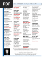 Hebcal 2026 | PDF | Rosh Hashanah | Passover
