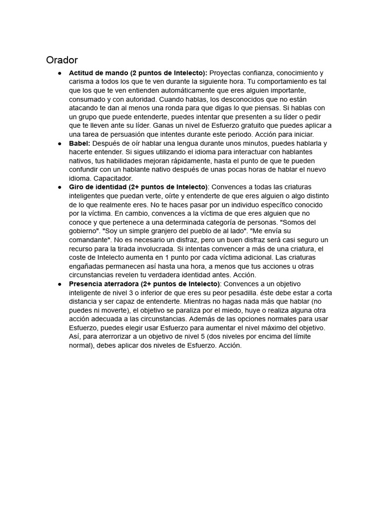 Habilidades de Persuasión y Engaño | PDF
