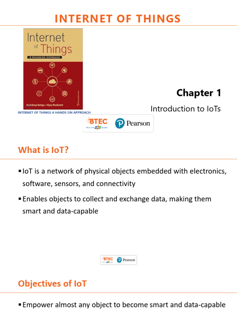 Lecture 01_Introduction to IoTs | PDF | Internet Of Things | World Wide Web Lecture 01_Introduction to IoTs | PDF | Internet Of Things | World Wide Web