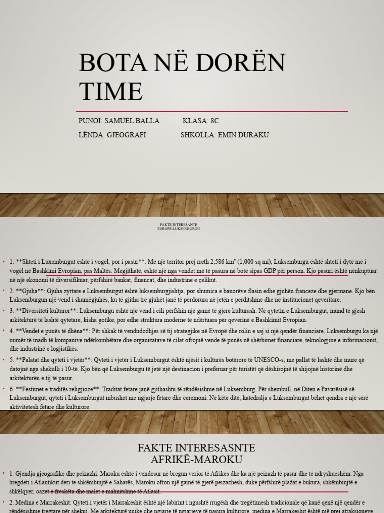 Bota Në Dorën Time | PDF