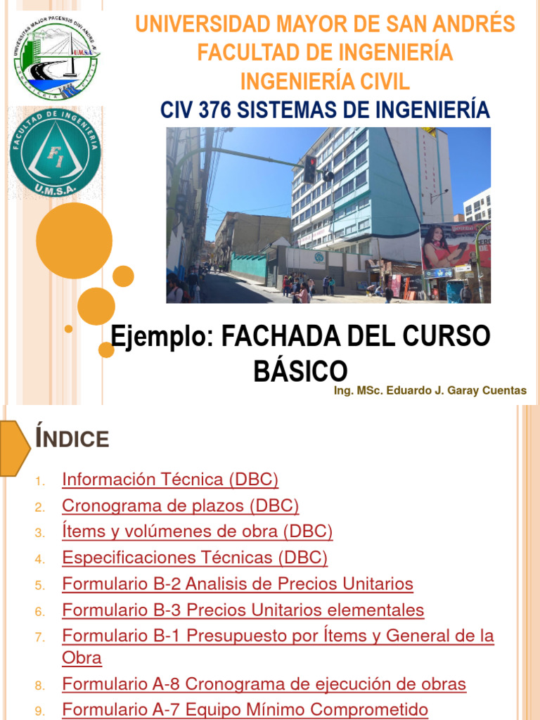 00 Ejemplo Fachada Basico | PDF | Gestión de proyectos