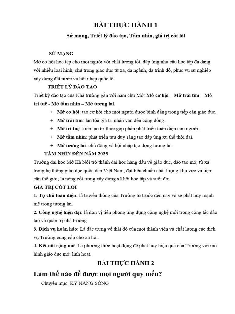 Bài TH C Hành 1 | PDF