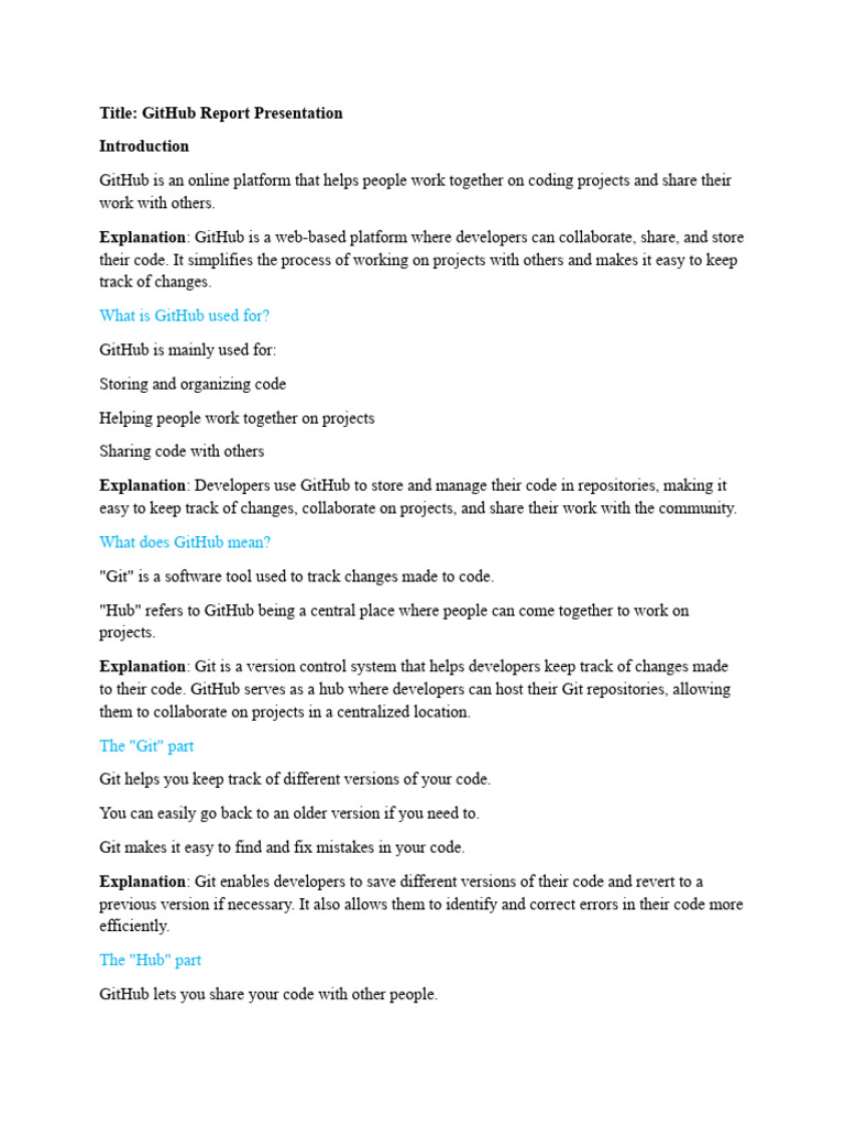 Github Introduction | PDF | Computer Mediated Communication | Software Engineering