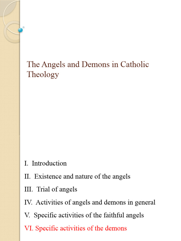 Catholic Hierarchy of Angels and Demons | PDF | Angel | Grace In ...