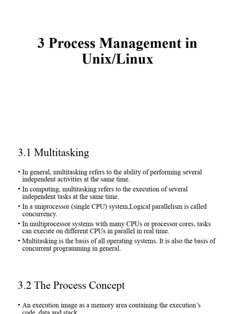 ch3进程管理 | PDF | Process (Computing) | Operating System