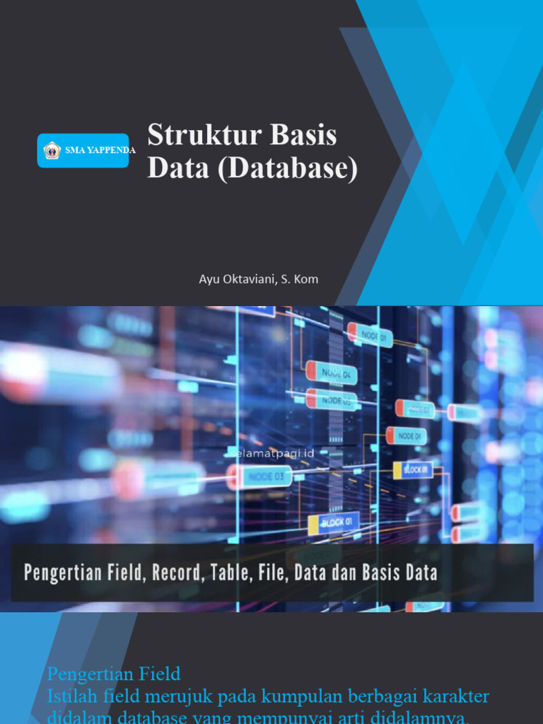 MODUL - Struktur Basis Data (Database) | PDF