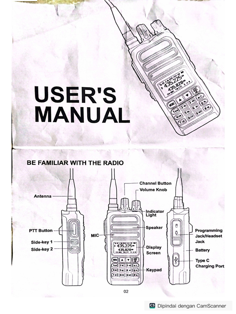 Radio HT Motorola | PDF