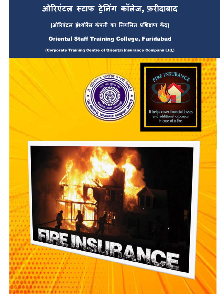 A288 1 Study Material On Fire Insurance 0b4fb3caaf | PDF | Insurance ...