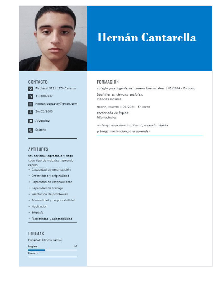 CV Hernan | PDF
