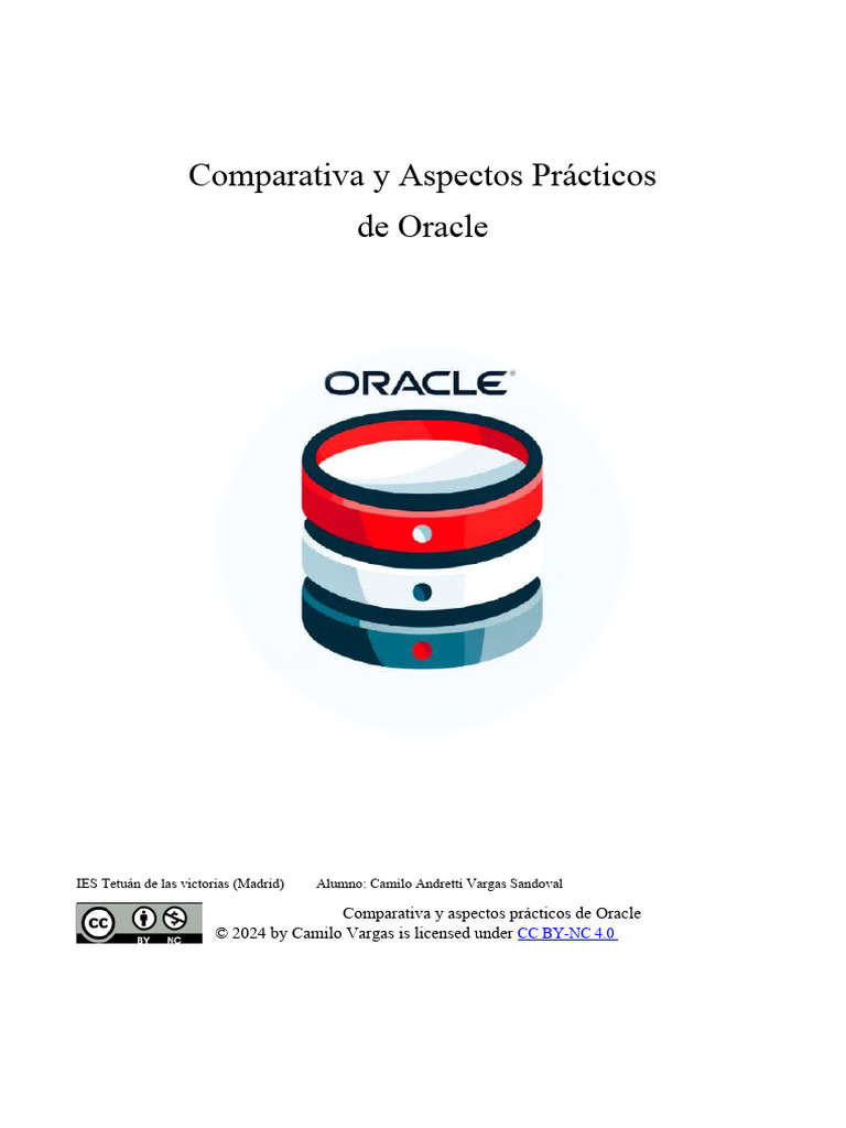 Práctica Oracle | Descargar gratis PDF | Bases de datos | SQL Práctica Oracle | Descargar gratis PDF | Bases de datos | SQL