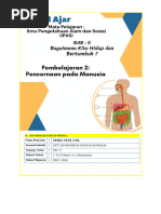 MODUL AJAR IPAS KELAS 5_ Organ Pencernaan Manusia | PDF