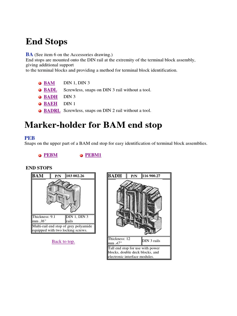 End Stops: BAM Badl Badh Baeh Badrl | PDF