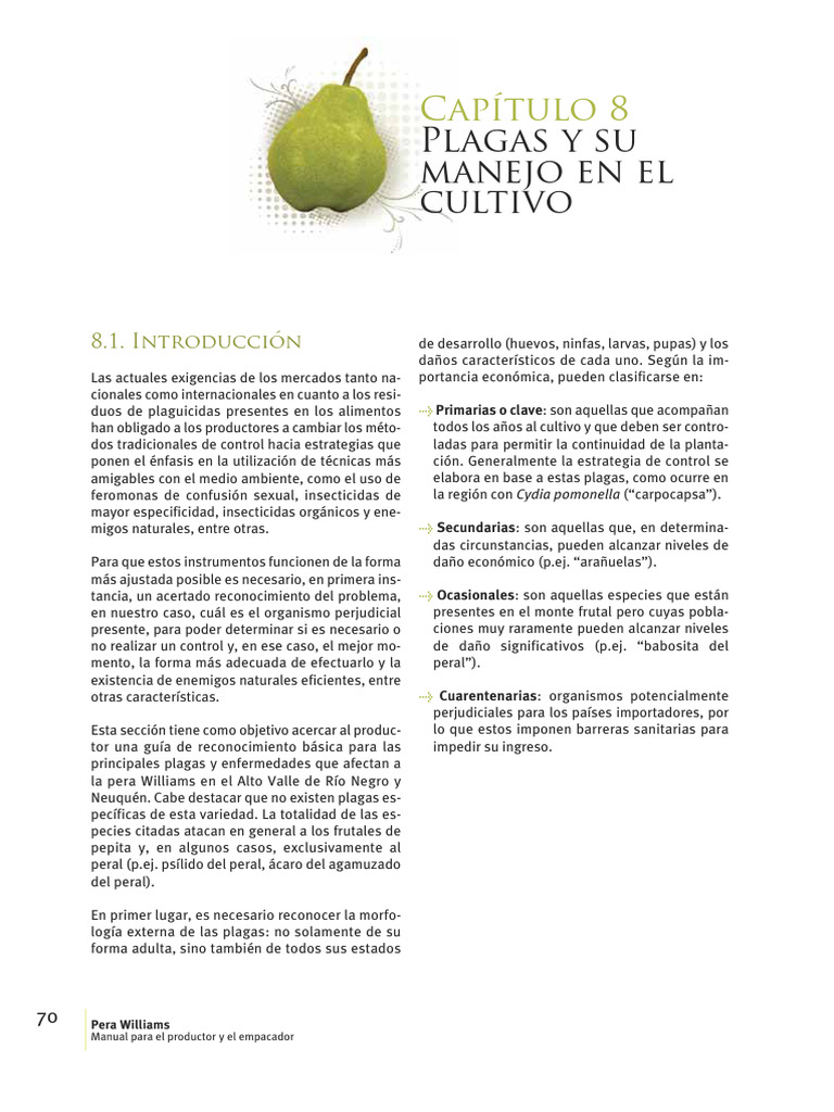INTA CRPatagoniaNorte EEAAltoValle Cichón LI Cap.8 Plagas Manejo ...