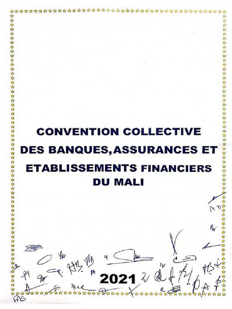 Convention Collective Banques Assurances REVISEEB 2022 | PDF