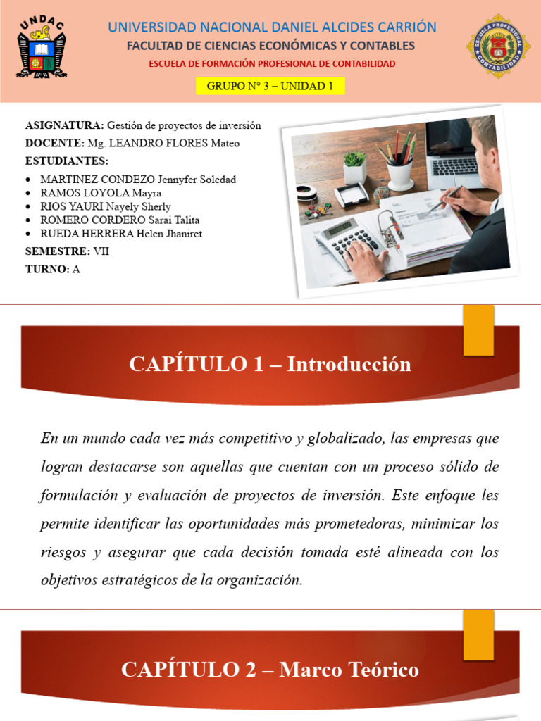 Formulación y Evaluación de Proyectos en Perú | PDF | Finanzas y dinero ...