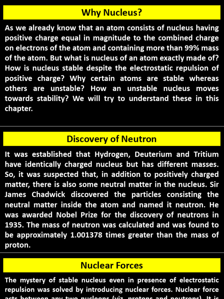 Nucleus Full Jee 2024 | PDF | Atomic Nucleus | Nuclear Fusion