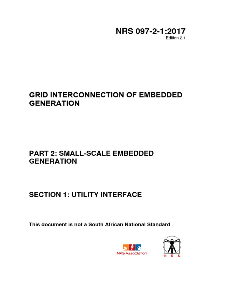 NRS 097 2 1 2017 Edition 2.1 Published 2020 07 20 | PDF | Electric ...