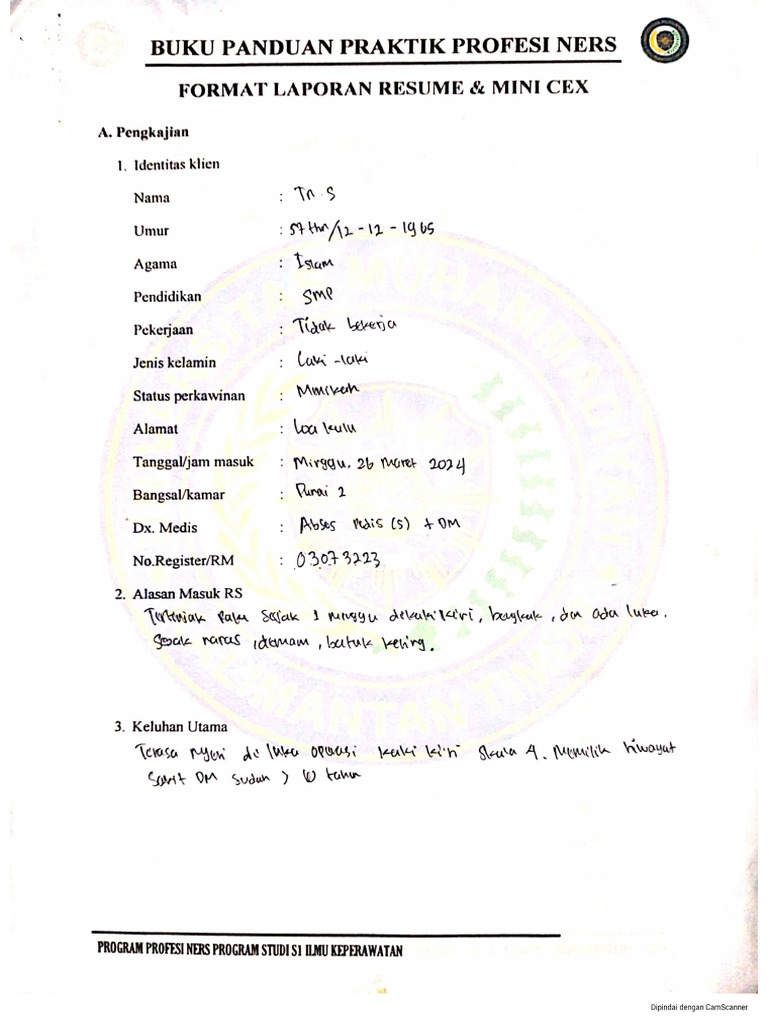 Mini Cex Bedah | PDF