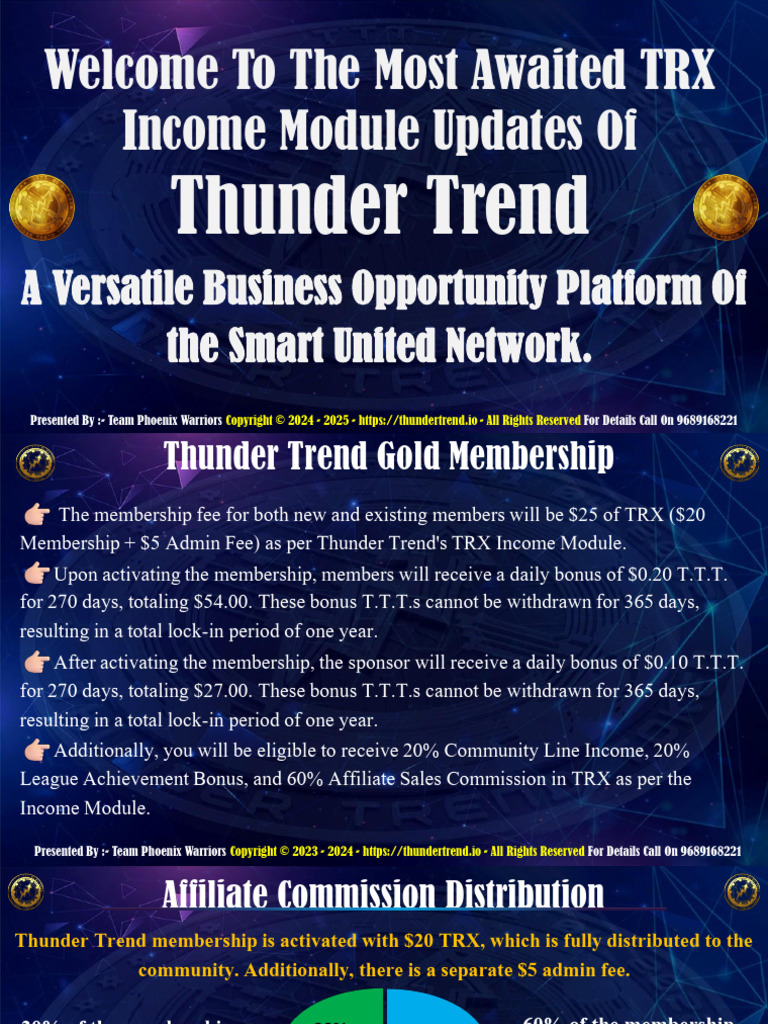 Thunder Trend New | PDF | All Rights Reserved | Financial Services