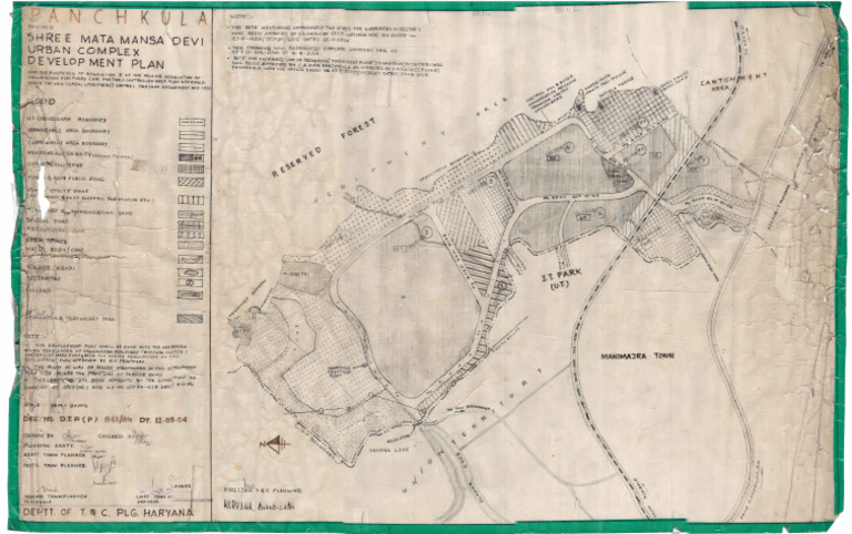 MDC Panchkula Map | PDF