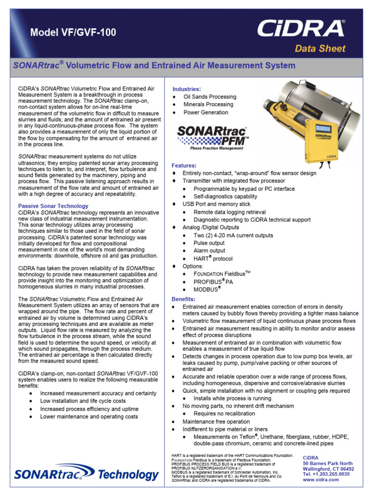 Bi0232 VFGVF 100 Data Sheet | Download Free PDF | Flow Measurement | Pump