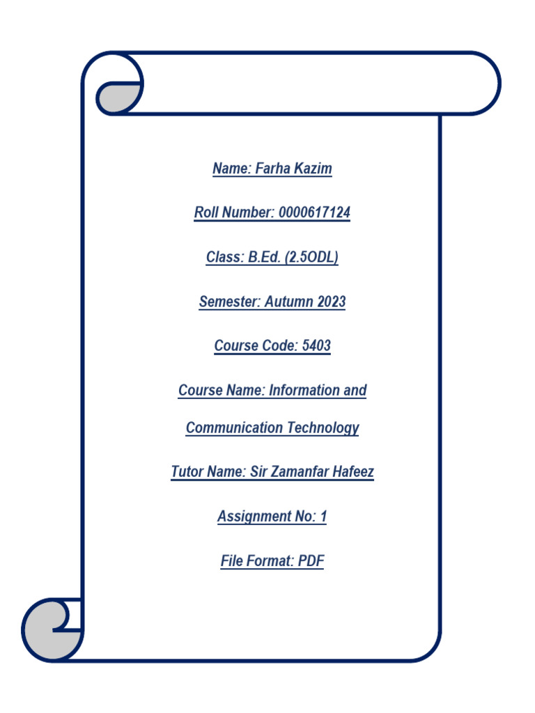 5403 ICT Assignment 1 | PDF | Computer Data Storage | Point Of Sale
