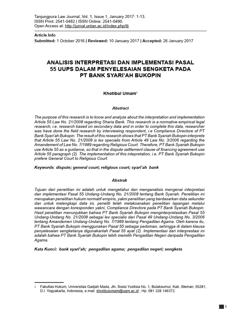 Analisis Interpretasi Dan Implementasi | PDF