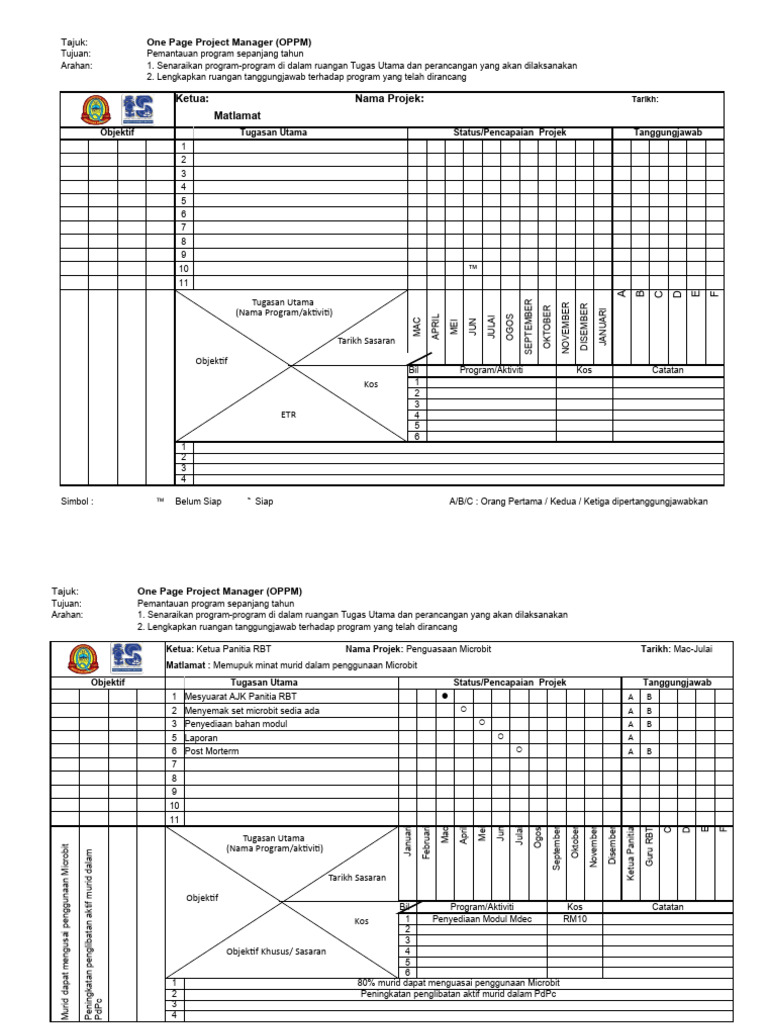 Oppm Panitia RBT 2024 | PDF