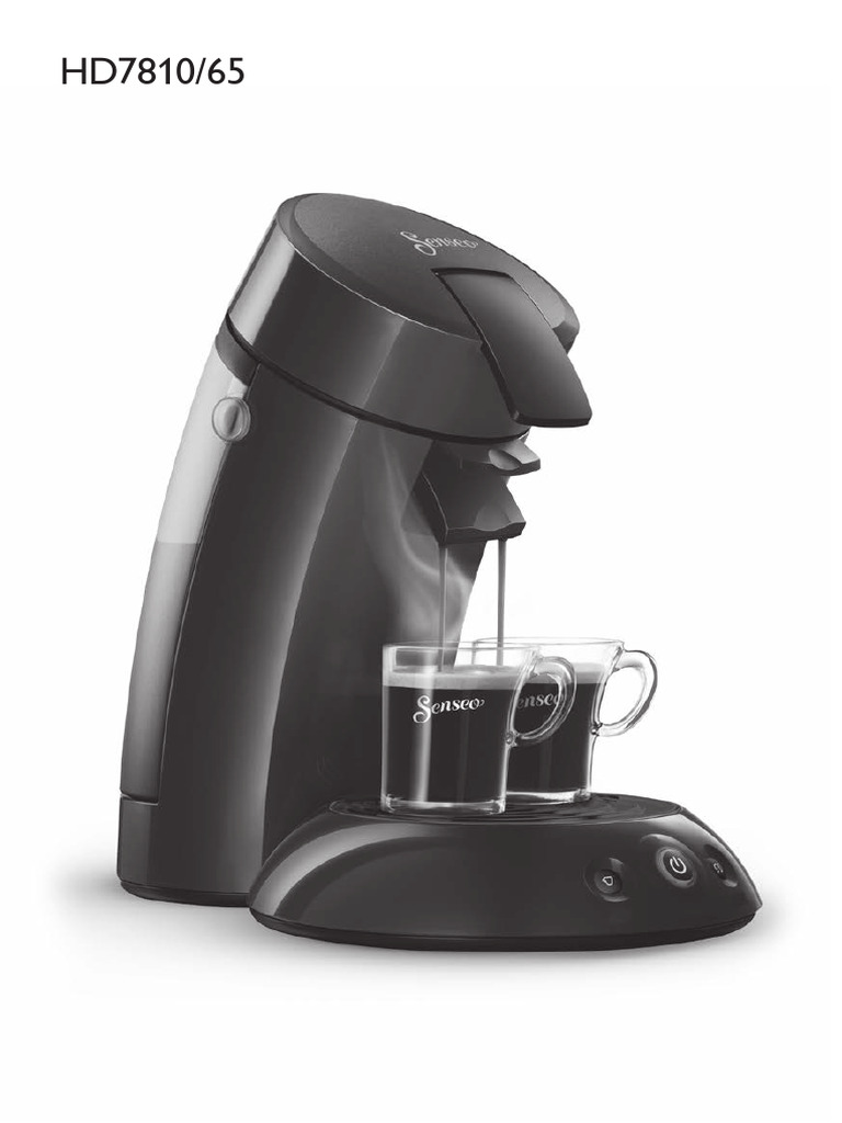 Us Senseo Machine Manual | PDF | Coffee