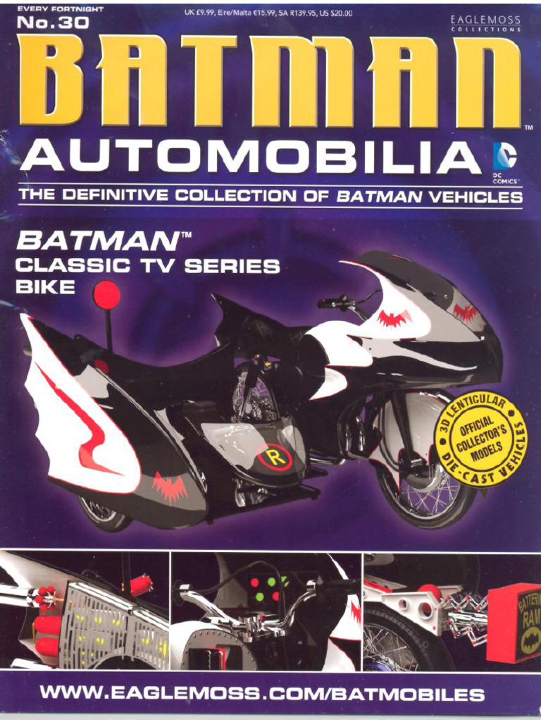 BATMAN AUTOMOBILIA No 30 BATMAN CLASSIC TV SERIES BATBIKE-ilovepdf ...