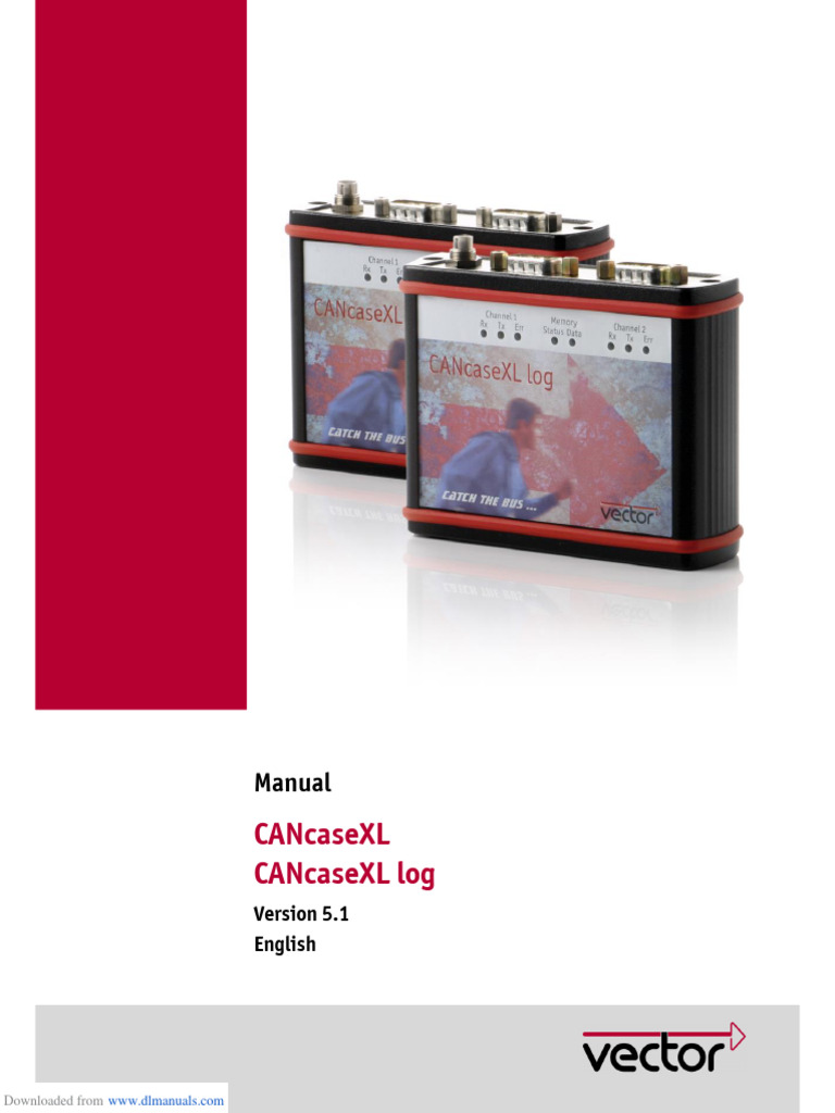 Vector CANcaseXL Manual | PDF | Usb | Microsoft Windows