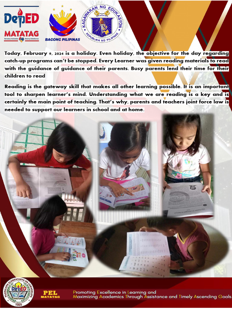 P.-Elem. NG Lumanglipa-Catch-Up Friday (Feb. 9, 2024) | PDF | Wellness