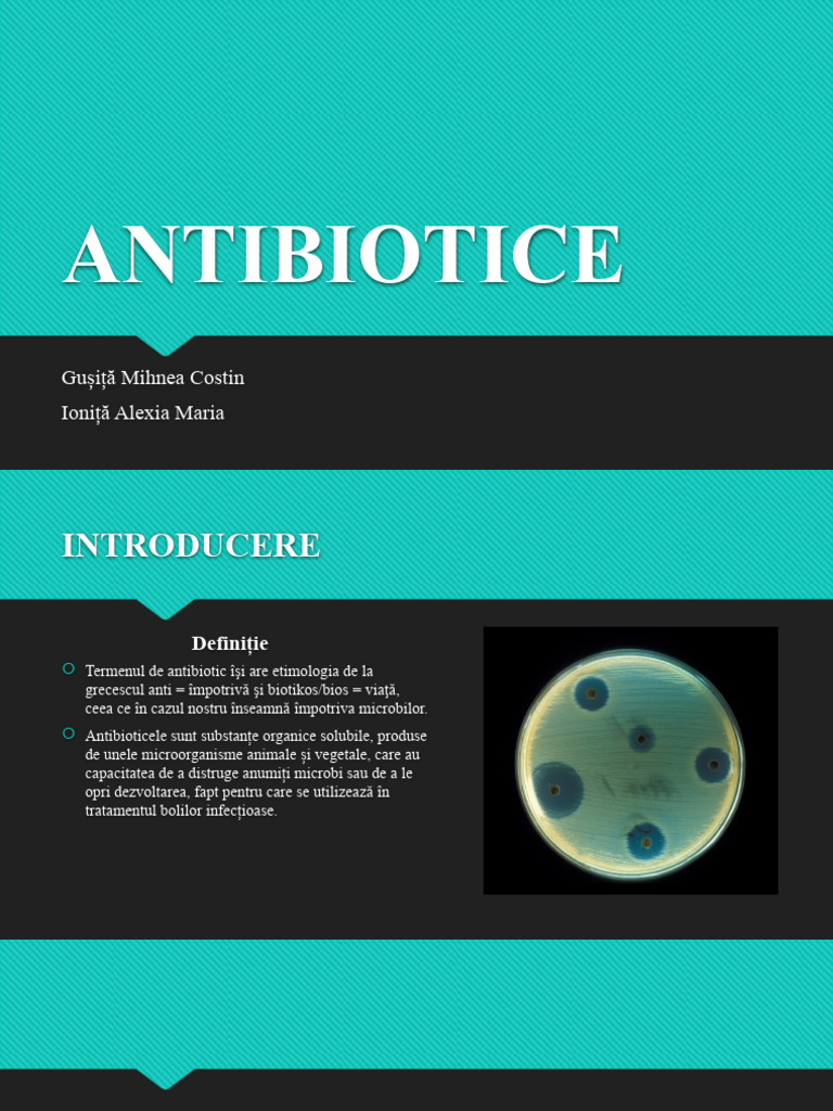 Antibiotic e | PDF