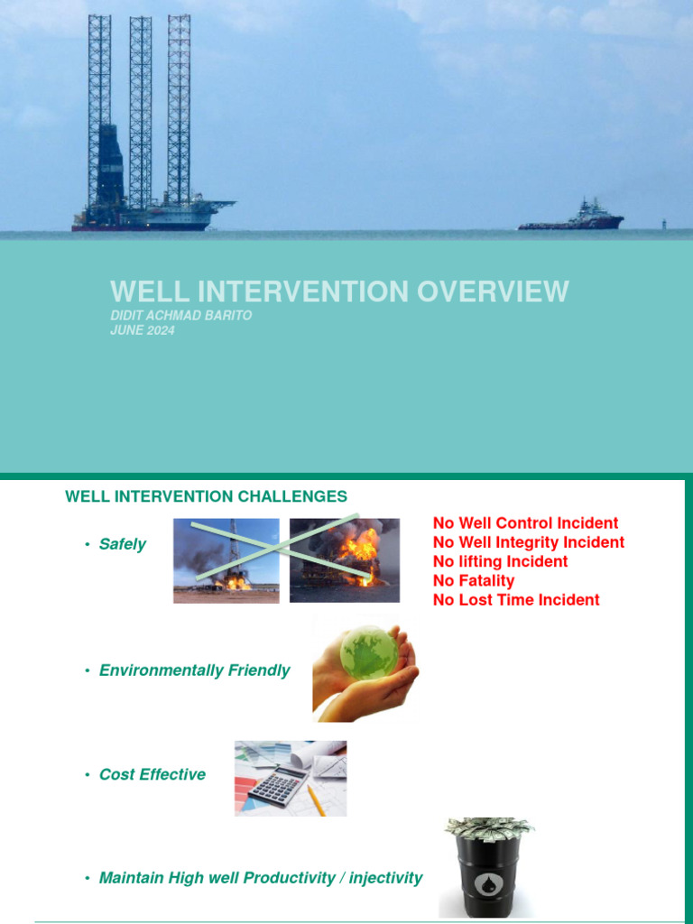 Well Intervention Overview-2 | PDF | Casing (Borehole) | Oil Well