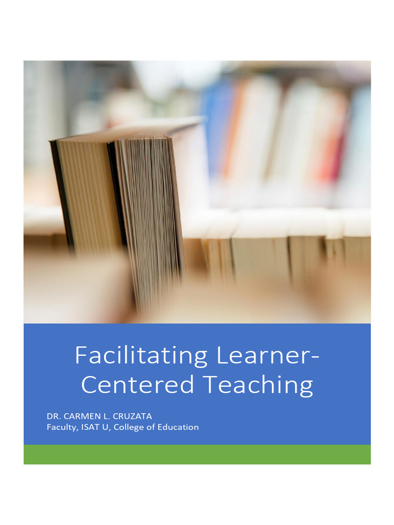 Facilitating Learner Centered Teaching Notes | Download Free PDF ...