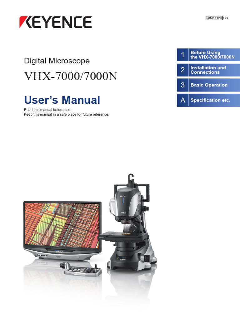 VHX-7000N - Manual ENG - 2022 - 1 | PDF | Electromagnetic Compatibility ...