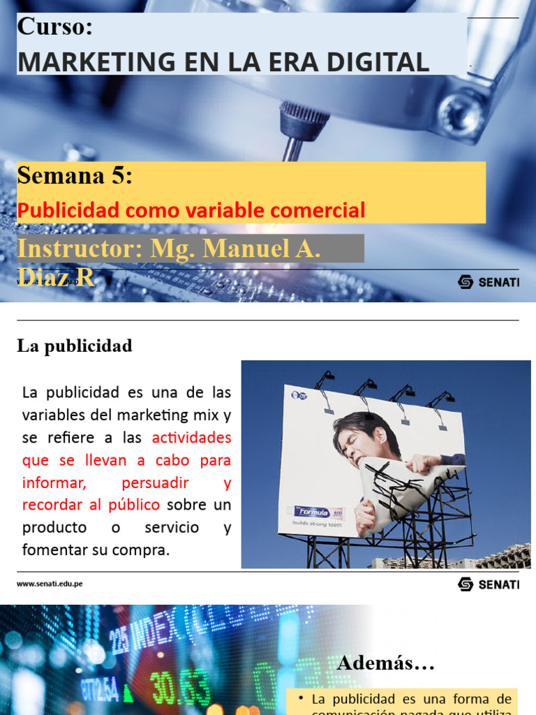 clase 5 la publicidad _ marketing en la era digital | PDF | Publicidad | Marketing