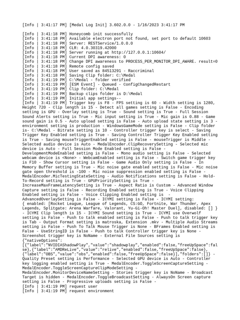 Medal Log 20230116 | PDF | Graphics Processing Unit | Microphone