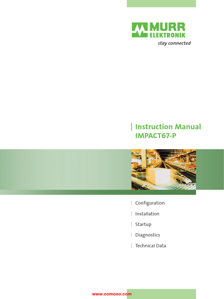 Murr Comoso Impact67 Installation | PDF | Electromagnetic Interference ...